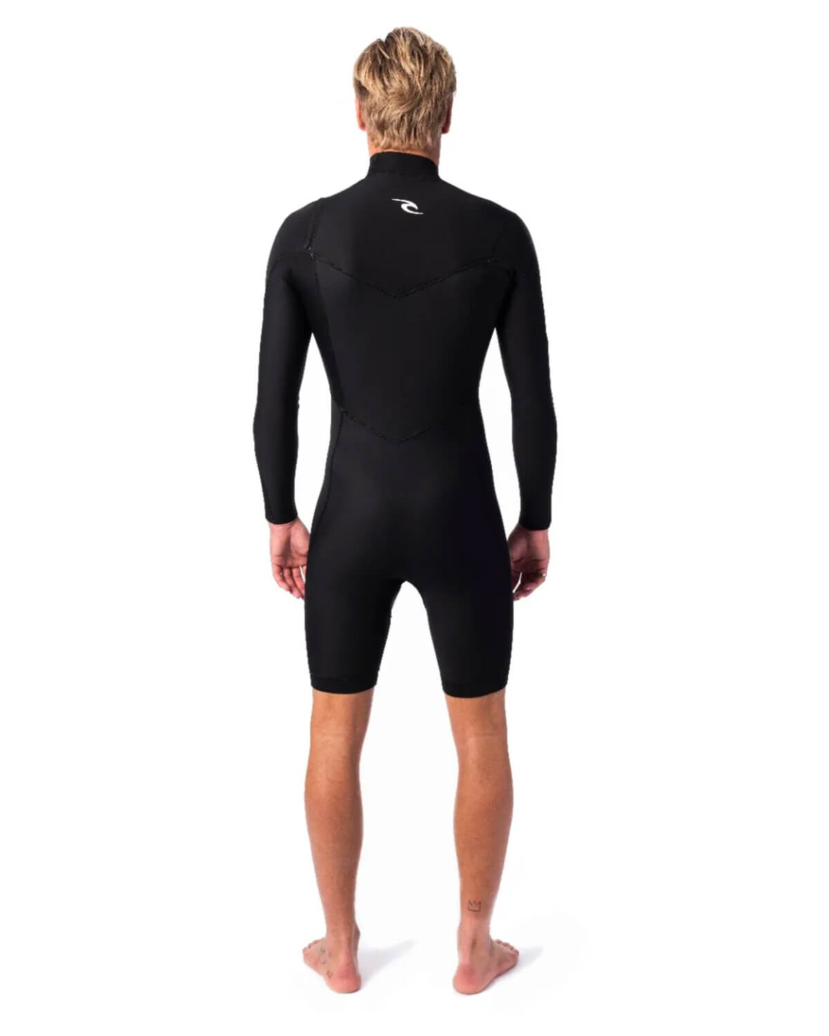 2mm Mens Rip Curl Dawn Patrol Ls Shorty Chest Zip Wetsuit Wearhouse