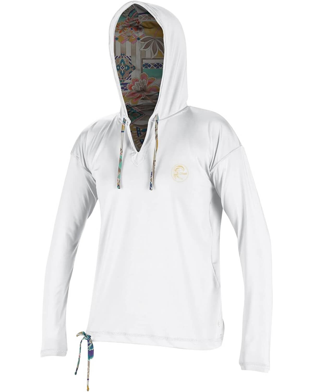Women's O'Neill Print L/S Sun Hoodie | Wetsuit Wearhouse