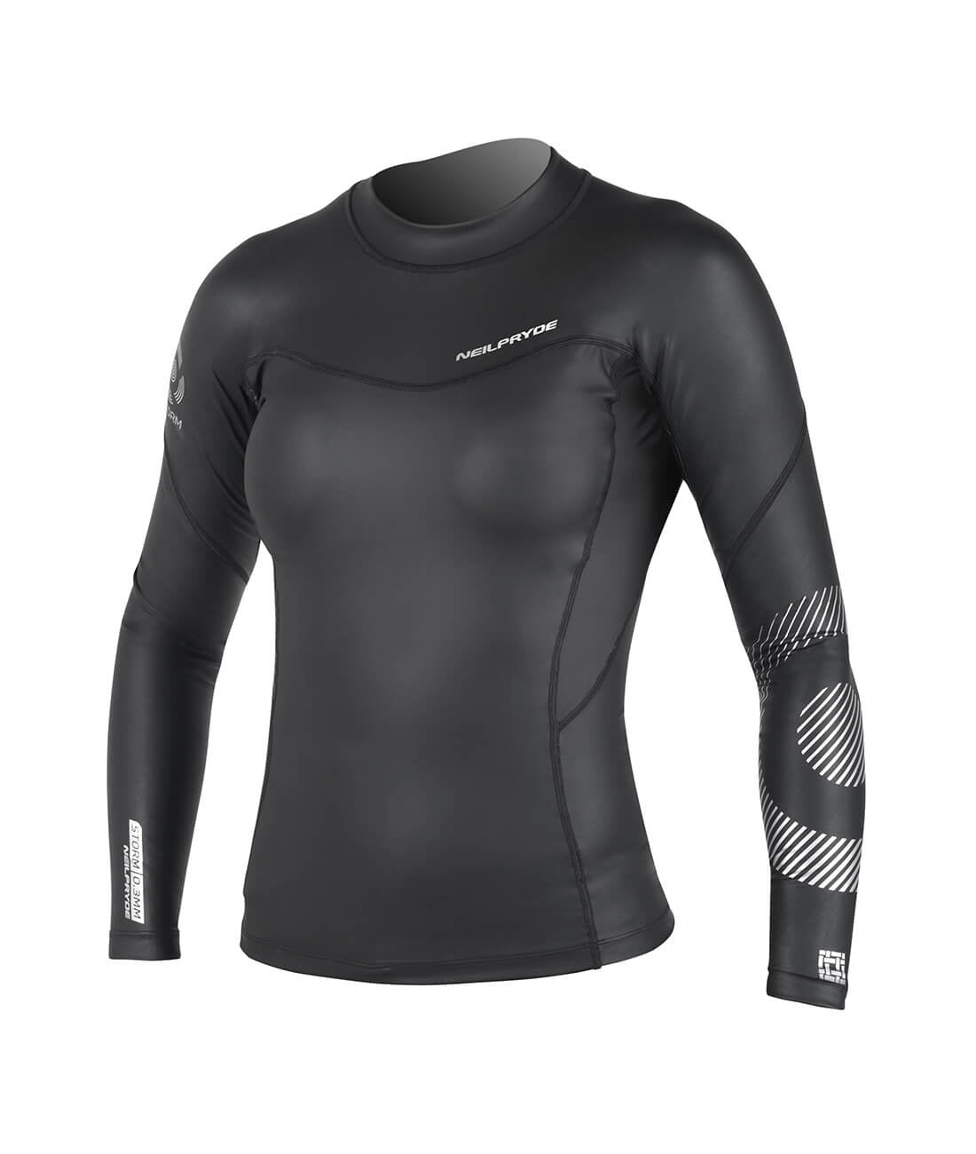 0.3mm Women's NeilPryde STORM ARMOR L/S Top – Wetsuit Wearhouse