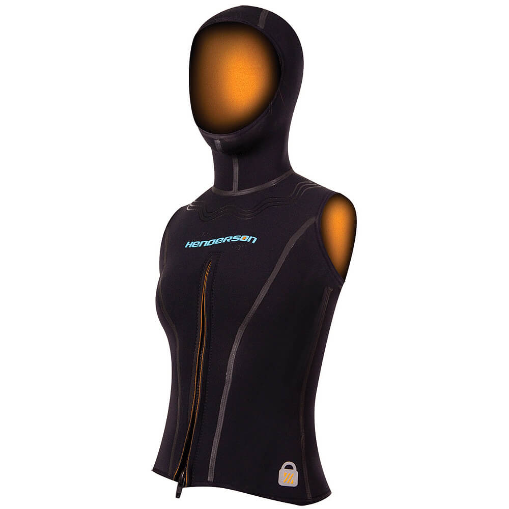 5/3mm Women's Henderson AQUA LOCK Hooded Vest – Wetsuit Wearhouse